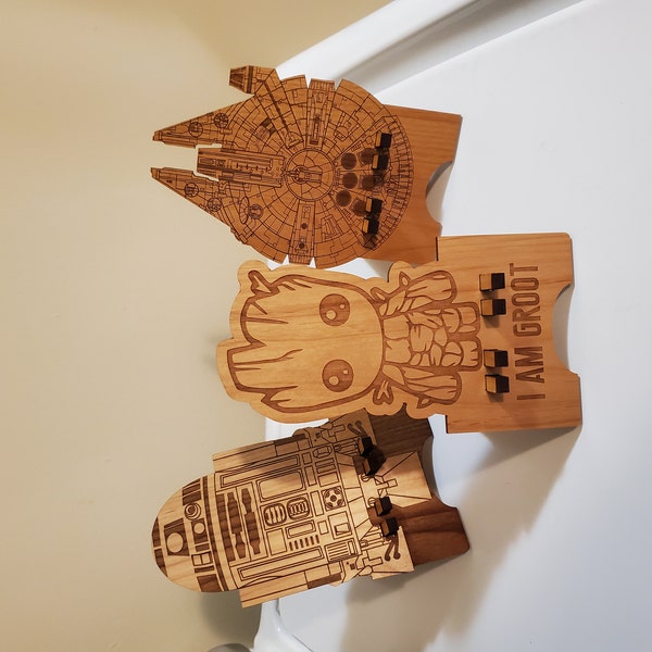 Groot Phone Stand - Smart Phone Docking Station - Works for All Phones ...