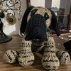 Great Dane Knitted Toy With Valentine Bow - Etsy