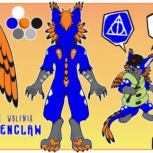 Reference Sheet Furry / Anthro / Fursona/ Custom Character | Etsy