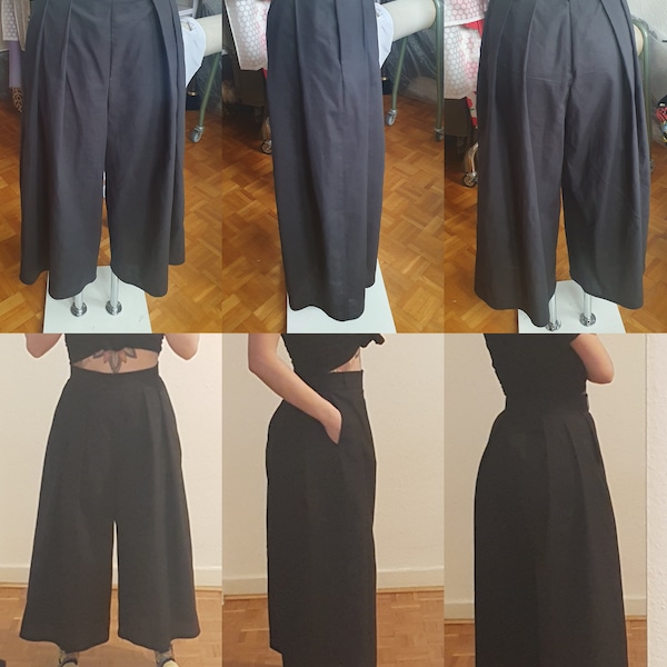 Cuffed Hakama Pants Sewing Pattern/downloadable PDF File and Tutorial ...
