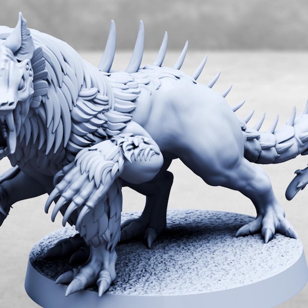 Apocalyptic Fist Fighter 32mm Dnd Miniature - Ethan Savage Studios - Etsy