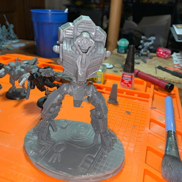 Painted Tyranid Flying Tyrant Leviathan Space Bug Overlord 3d Printed ...