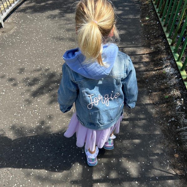 Customize Your Little One's Style With Our Unique Baby Denim Jacket ...