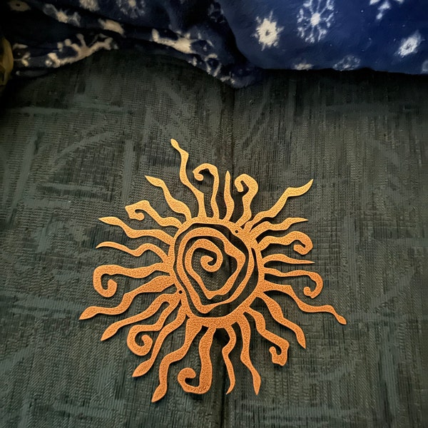 Hippie Fun Wacky Sun | THE ORIGINAL | Unique Metal Sun | Garden Decor ...