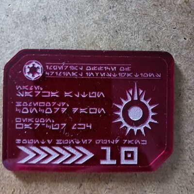 Star Wars Bounty Hunter Licence - Etsy