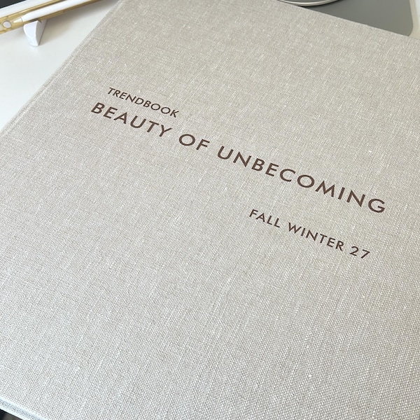 Linen Wedding Photo Album - Modern Wedding Gift, Anniversary Scrapbook ...