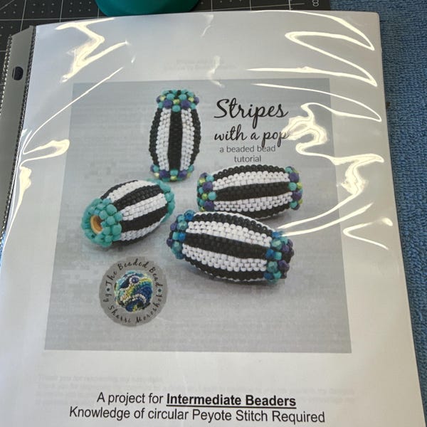 Freeform Flow Beaded Bead Kit, Freeform Peyote Stitch Bead Pack, Focal ...