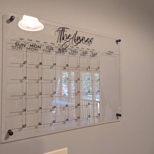 PERSONALIZE Calendar for Wall Wall Calendar With Side Notes Monthly ...