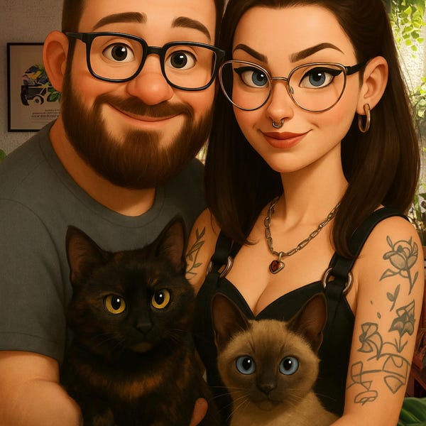 Custom Portrait Cartoon Family 3D Custom Cartoon Portrait From Your ...