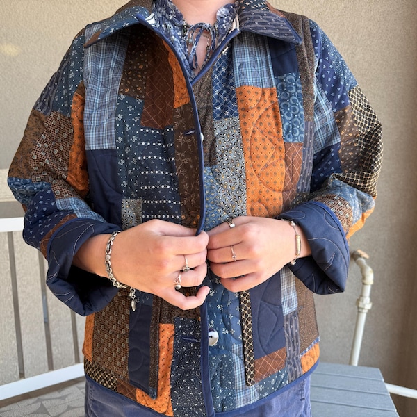 Patchwork Chore Coat Pattern - Etsy