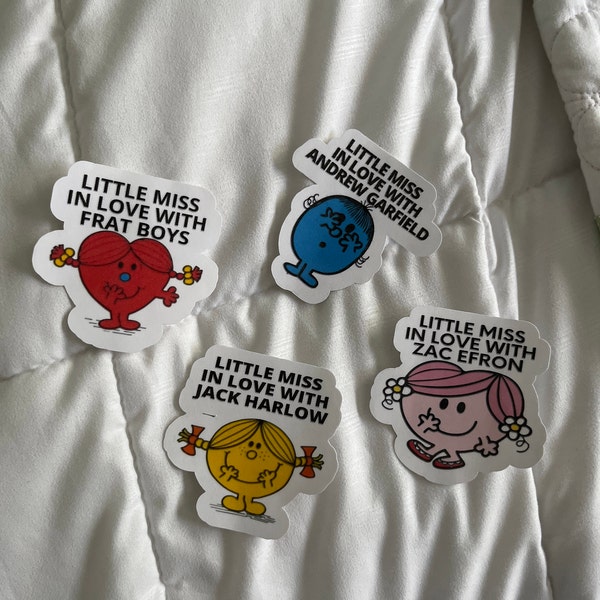 Little Miss Bossy, Mr.men, Meme Sticker, Decal Sticker, Funny Stickers ...