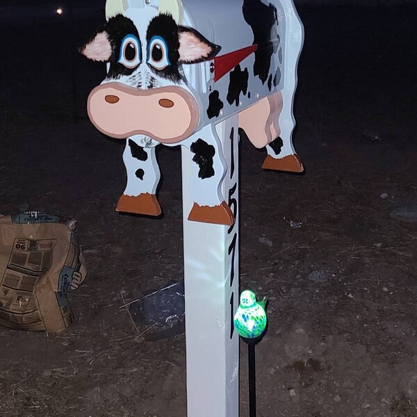 Cow Mailbox - Farm Animal Mailboxes - Etsy