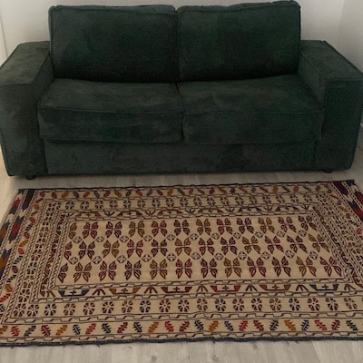 3.2 X 1 Ft 99 X 32 Cm Wall Hanging Kilim, Windows Topper, Door Valance ...