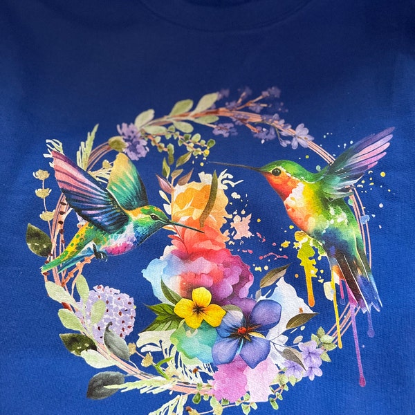 Hummingbird Shirt Flying Hummingbird Tee Humming Bird Shirt Cute ...