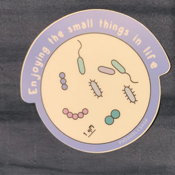 Cell Culture Flask Vinyl Sticker | Cell Biology Gift for Phd Scientist ...