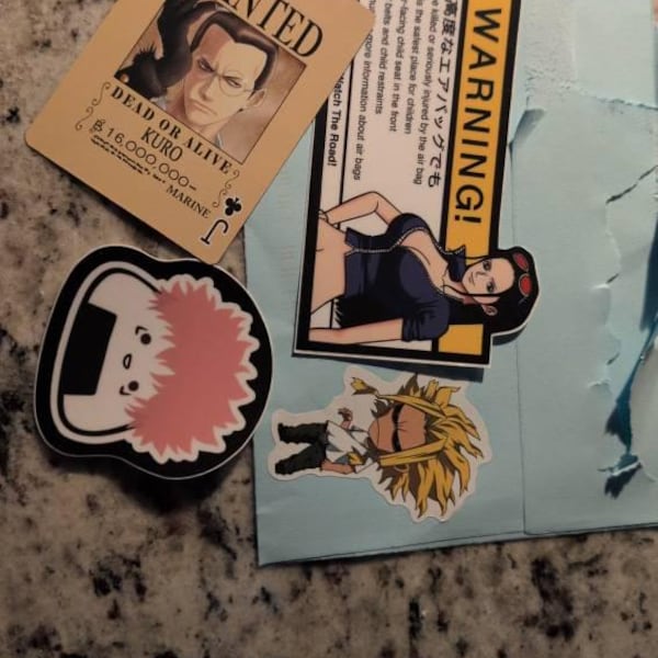 Anime Warning Sticker, Sorcery Anime, Airbag Warning Sticker, Visor ...