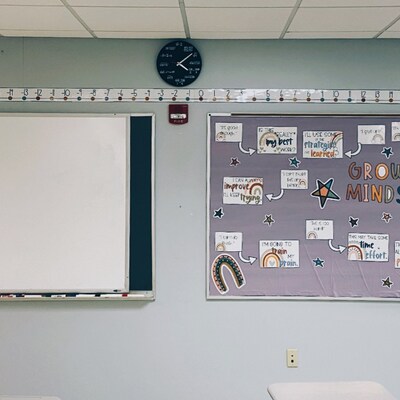 BOHO VIBES Classroom Number Line Display With Negatives - Etsy