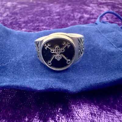 Count Furfur Goetia Ring-ars Goetia Demon Seals - Etsy