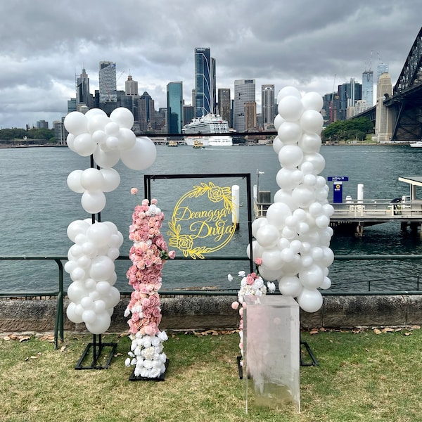 Moon Arch, Wedding Arch, Balloon Arch, Backdrop Moon, Wedding Backdrop ...