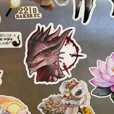 Berserk Griffith White Knight Ll 3 Water Resistant Glossy Vinyl Sticker ...