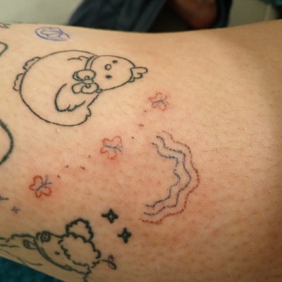 Stencils Brat Tattoo Designs Ready-to-use, Easy-to-apply, Y2K Aesthetic ...