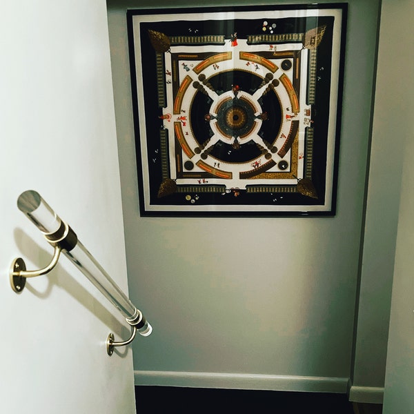 Custom Acrylic Lucite Handrail Kit | High Quality Lucite Staircase ...