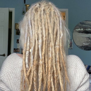 Synthetic Dreadlock Extensions With Luxury Human Hair Ends. Luxury ...