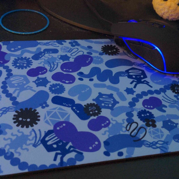 Microbiology Mousepad, Computer, Desk Accessories, Office Decor ...