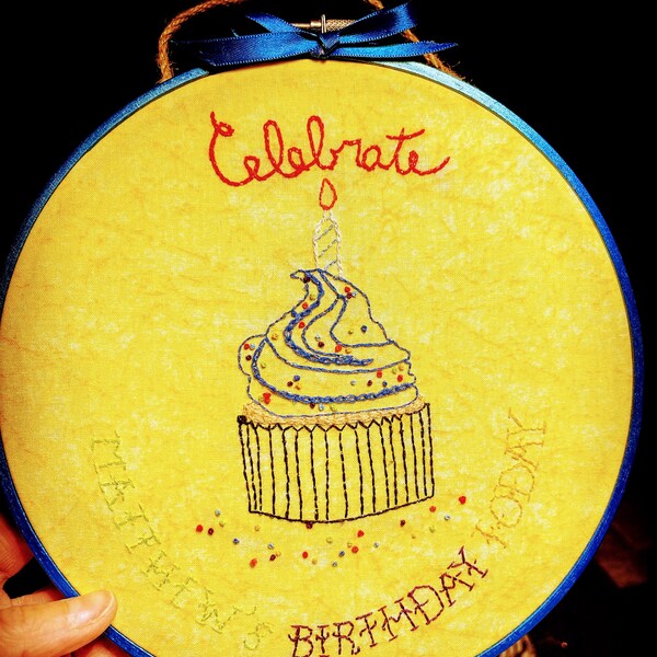 Embroidery Kit Complete Kit Includes Pattern, Preprinted Fabric, Thread ...