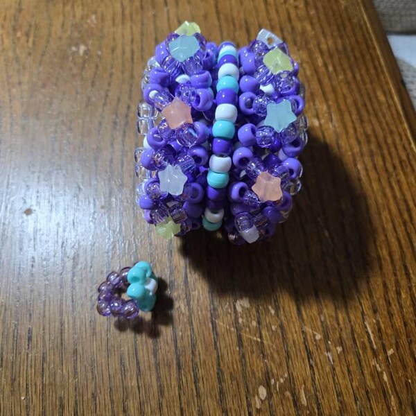 Epic Kandi ROTATING Cuff With GLOW in the Dark Stars! - Etsy