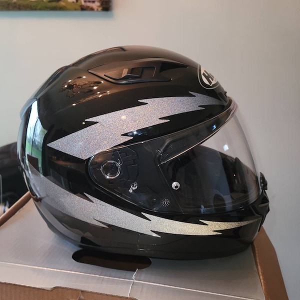 Lightning Reflective Decal Set, Genuine 3M Scotchlite Reflective ...