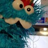 Blue Shaggy Fuzz Pro Monster Hand Puppet - Etsy