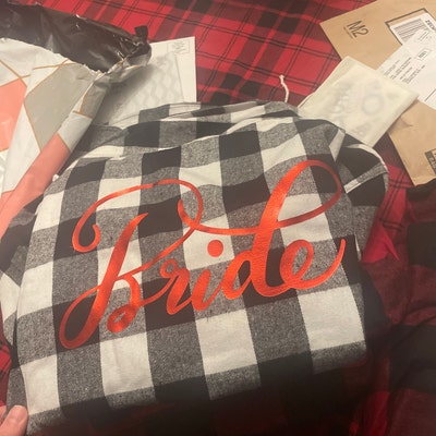 Bridal Party Flannels,buffalo Plaid,bridesmaidproposal,bridal Party ...
