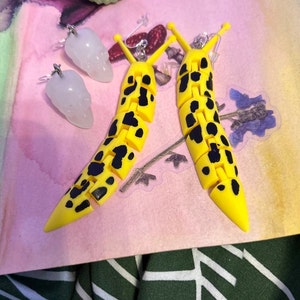 Articulated Slug Keychain Fidget Keychain 3D Printed Banana Slug Unique ...