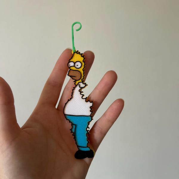Homer Simpson Tree Decoration - the Classic Meme From the Simpsons ...