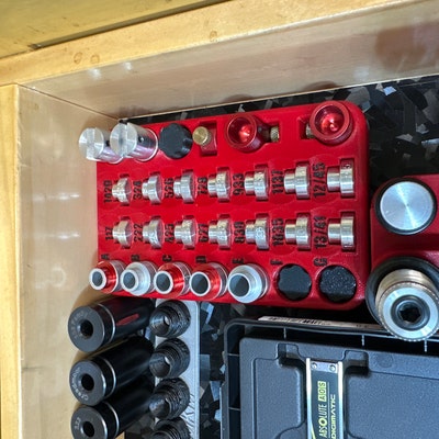 8 Shell Plate and Locator Pin Holder for Dillon 550 Reloading Machine ...