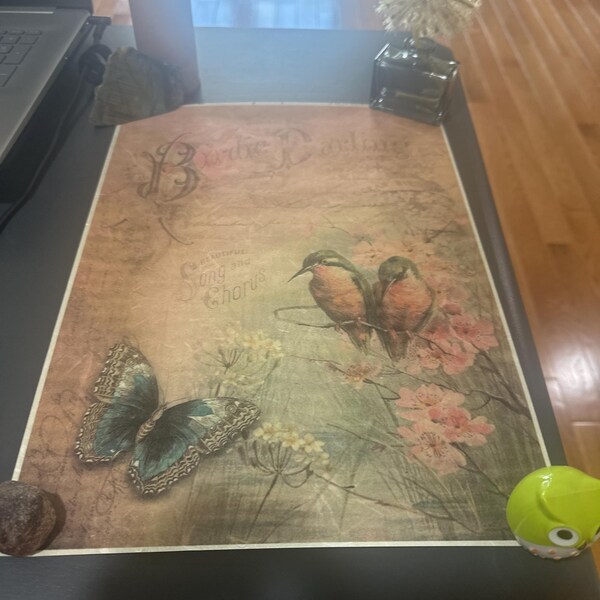 Rice Decoupage Paper A3 Size, High-quality Sticky Rice Paper, Perfect ...