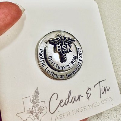 BSN Pin BSN Nursing Pin for Nurse Graduation BSN Gift for Nurse ...