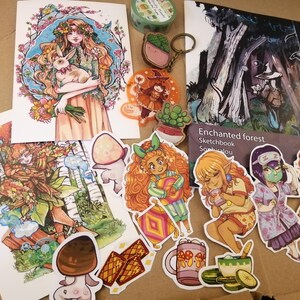 Enchanted Forest Postcard Prints - Etsy