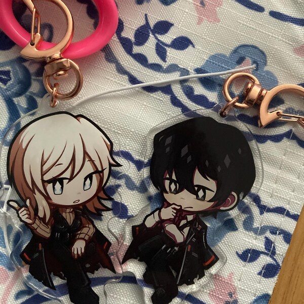 IN STOCK Library of Ruina Acrylic Charms Set 01 Unofficial Fan Merch ...