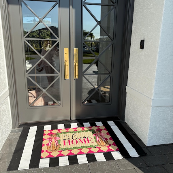 Personalized Initial Name Boho Desk Pad, Personalized Desk Cushion Pad ...