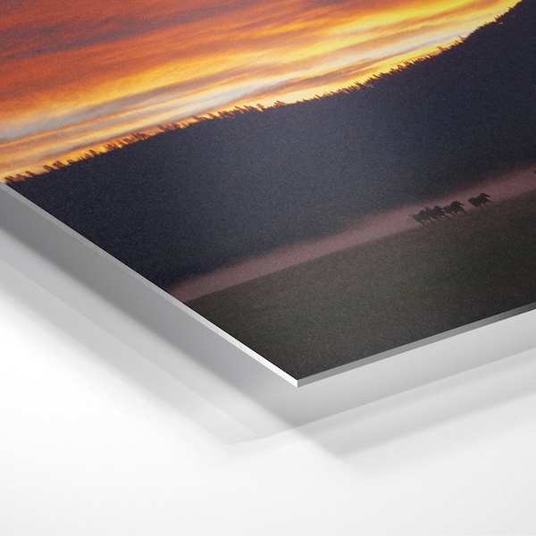 Alu-dibond, Aluminum Print, Acrylic Print Closeups Mockup Set - Etsy