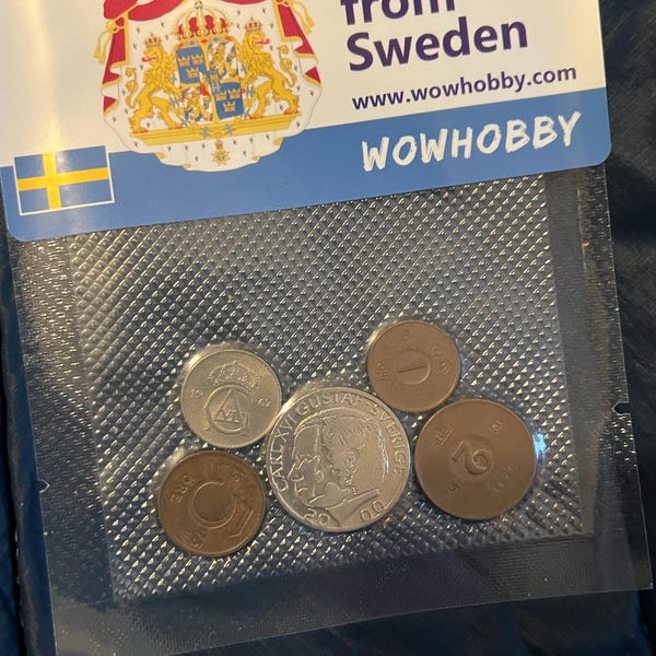 Bulk Lot of Swedish Coins - Etsy