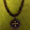 Jesus Prayer Christogram Necklace-pendant - Etsy