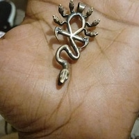 Lilith Shrine Necklace With Peridot in Bronze Witchy Gothic Chain ...