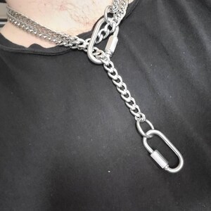 Echoes O-ring and Spike Earrings, Punk Dangle Earrings, Romantic Goth ...