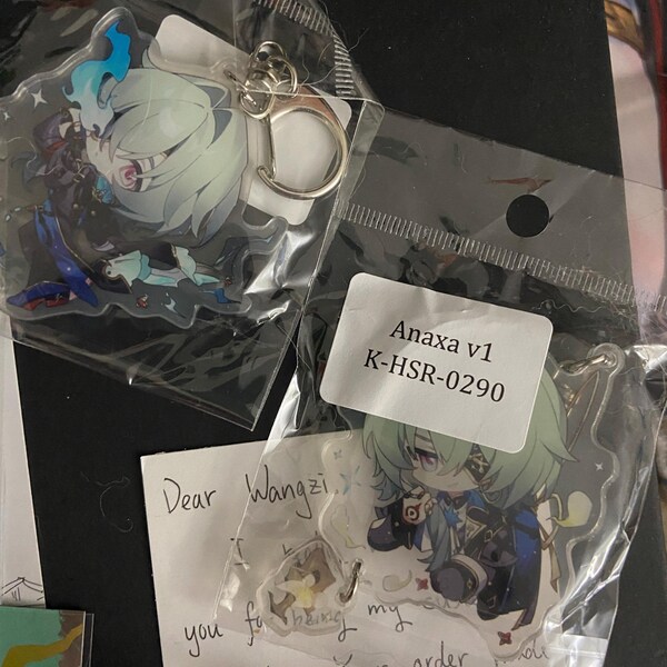 Honkai Star Rail Extra Large 8" Standee, Unique Design, HSR Acrylic ...