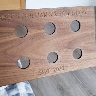 Personalised Shot Paddle Board Vodka Shots Vodka Gift Shot - Etsy