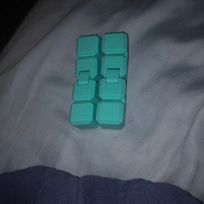 Infinity Cube Fidget Toy, 3D Printed Office Toy, Desk Toy, Fidget Cube ...