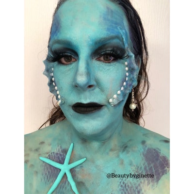 Mermaid Gills Silicone Prosthetic Dragon Skin Brow Encapsulated ...